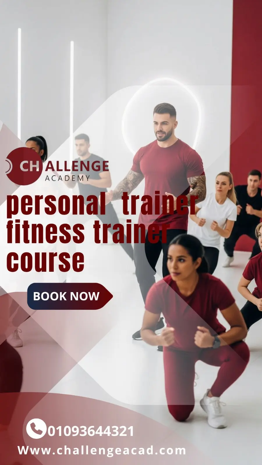 22/8/2025 Personal & Fitness Trainer Course - Challenge Academy